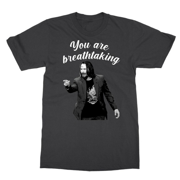 Tops | Youre Breathtaking Keanu Reeves Cool Tshirt | Poshmark